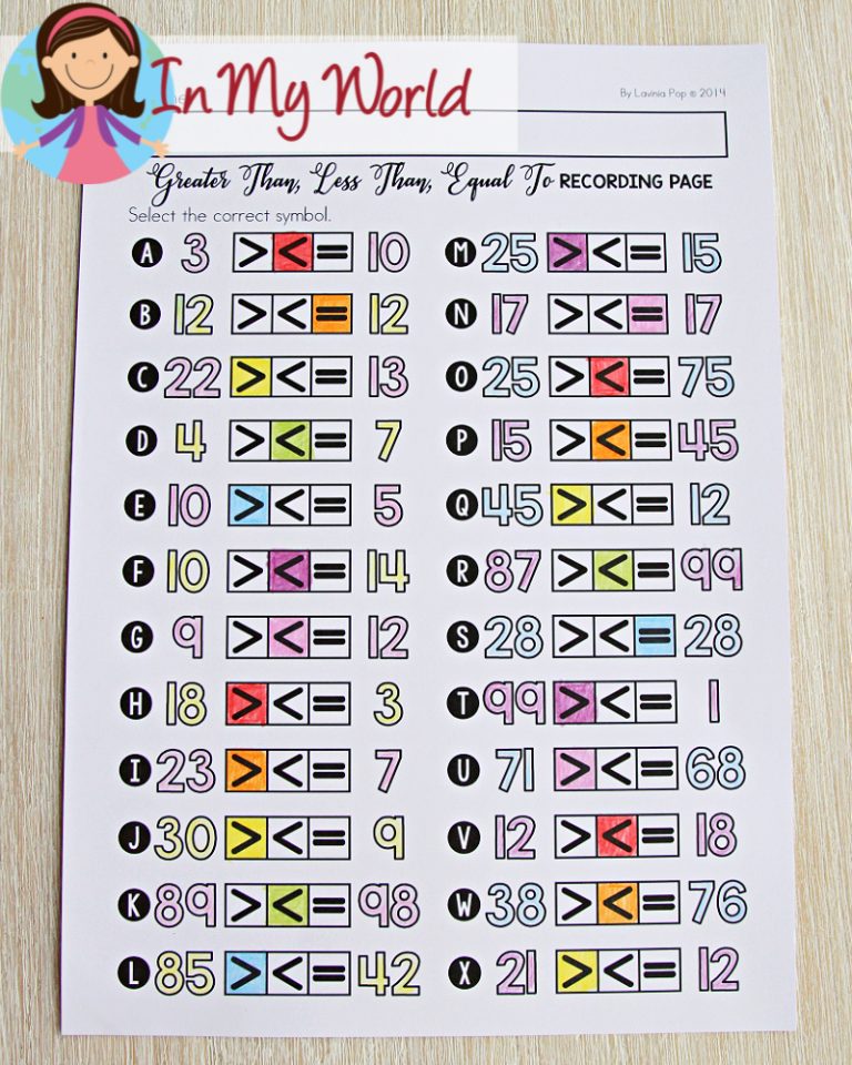 Spring Math Centers for Kindergarten | Morning Tubs / Bins - In My World