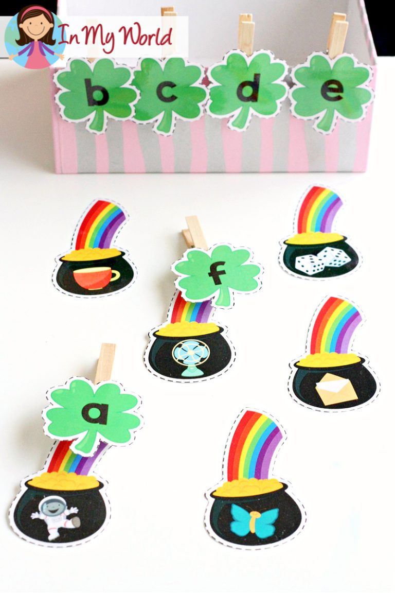 St. Patrick's Day Beginning Sounds Freebie - In My World