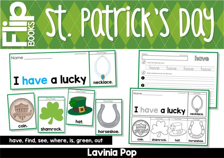 St. Patrick's Day Beginning Sounds Freebie - In My World