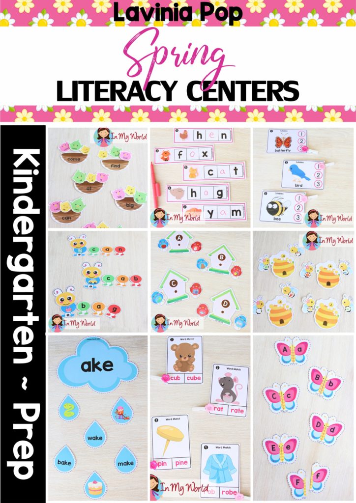 Kindergarten-Centers-Spring-LITERACY1 - In My World