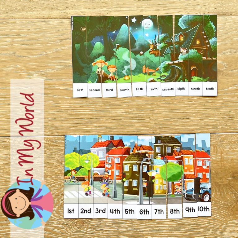 Kindergarten Morning Bins | Tubs | Centers Set 10 - In My World