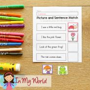 Spring Preschool Worksheets & Activities - In My World