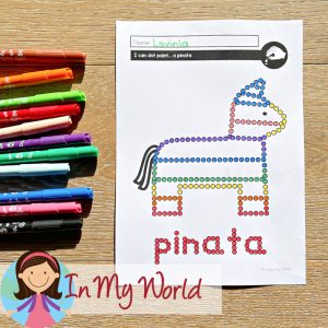 Fine Motor Printable Activities for May Morning Tubs | Bins - In My World