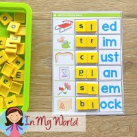 Kindergarten Morning Bins | Tubs | Centers Set 10 - In My World