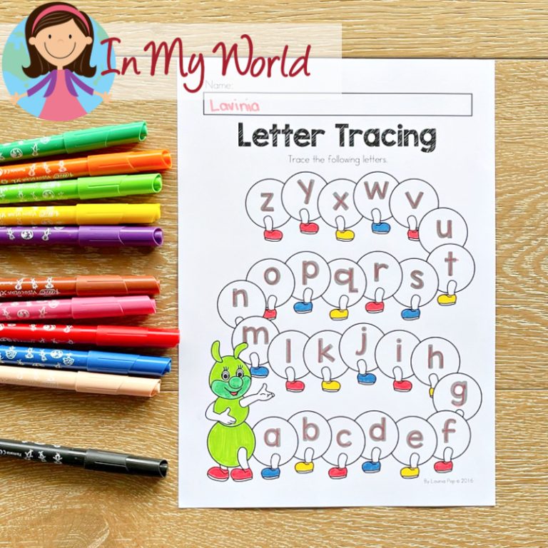 Spring Preschool Worksheets & Activities - In My World
