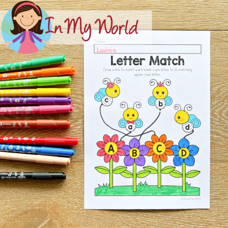 Spring Preschool Worksheets & Activities - In My World