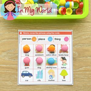 Kindergarten Morning Bins | Tubs | Centers Set 10 - In My World