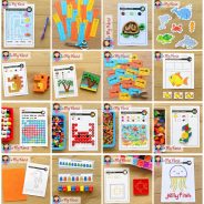 Fine Motor Printable Activities for June Morning Tubs | Bins - In My World
