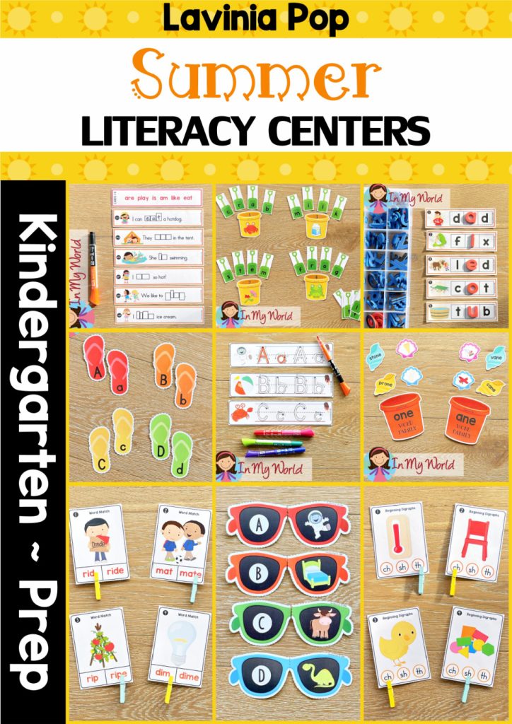 Kindergarten-Centers-Summer-LITERACY1 - In My World
