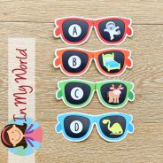 Summer Literacy Centers for Kindergarten - In My World