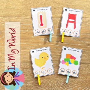 Summer Literacy Centers for Kindergarten - In My World