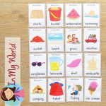 Summer Literacy Centers for Kindergarten - In My World