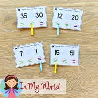 Summer Math Centers for Kindergarten - In My World