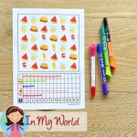 Summer Math Centers for Kindergarten - In My World