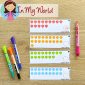 Summer Math Centers for Kindergarten - In My World