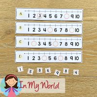 Summer Math Centers for Kindergarten - In My World