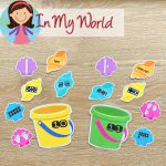 Summer Math Centers for Kindergarten - In My World