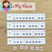 Summer Math Centers for Kindergarten - In My World