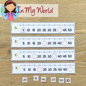 Summer Math Centers for Kindergarten - In My World