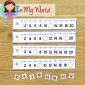 Summer Math Centers for Kindergarten - In My World