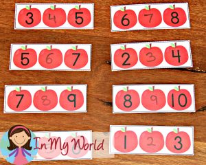 Back to School Math Centers for Kindergarten | Morning Tubs / Bins - In ...