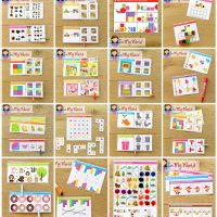 Kindergarten Morning Bins | Tubs | Centers Set 12 - In My World