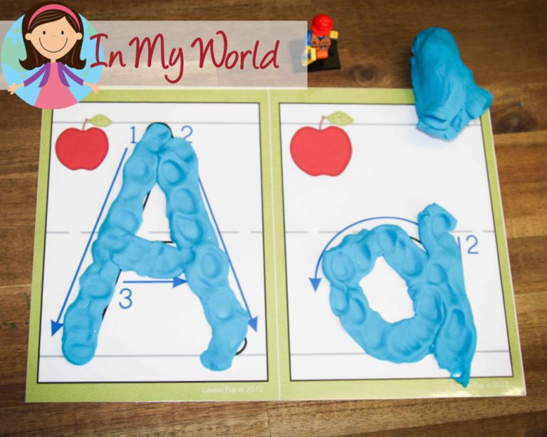 Preschool Letter A - In My World