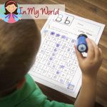 Preschool Letter B - In My World