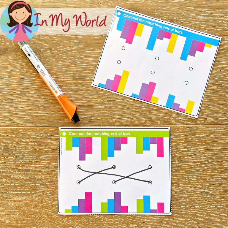 Kindergarten Morning Bins | Tubs | Centers Set 12 - In My World