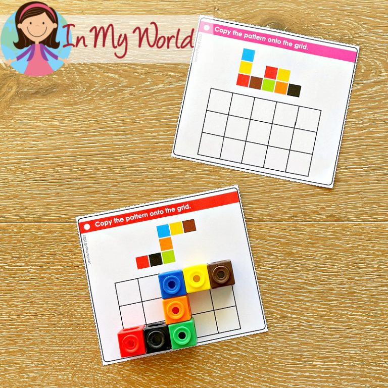 Kindergarten Morning Bins | Tubs | Centers Set 12 - In My World