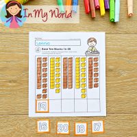 First-Grade-Worksheets-Base-Ten-Blocks - In My World