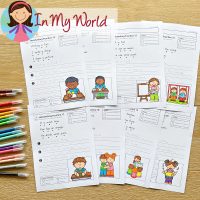 Read, Trace, Write Handwriting Practice Pages: Back to School Sentences ...