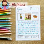 Writing Journal: Prompts for August | Back to School - In My World