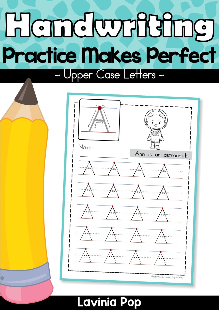 FREE Handwriting Practice Pages {Lowercase Letters} - In My World