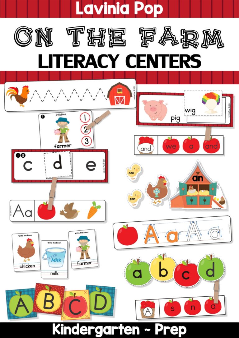 Preschool Farm Theme Week 1 - In My World