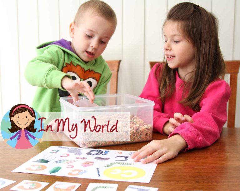 Preschool Letter C - In My World