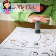 Preschool Letter C - In My World