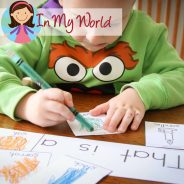 Preschool Letter C - In My World