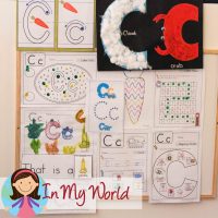 Preschool Letter C - In My World