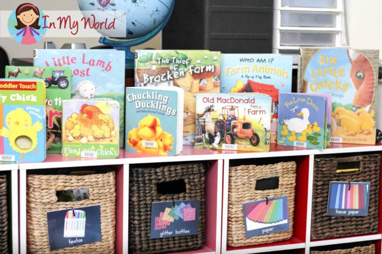 Preschool Farm Theme Week 1 - In My World