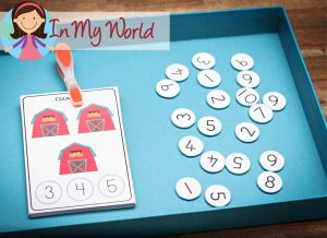 Preschool Farm Theme Week 1 - In My World