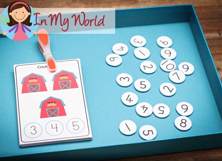 Preschool Farm Theme Week 1 - In My World
