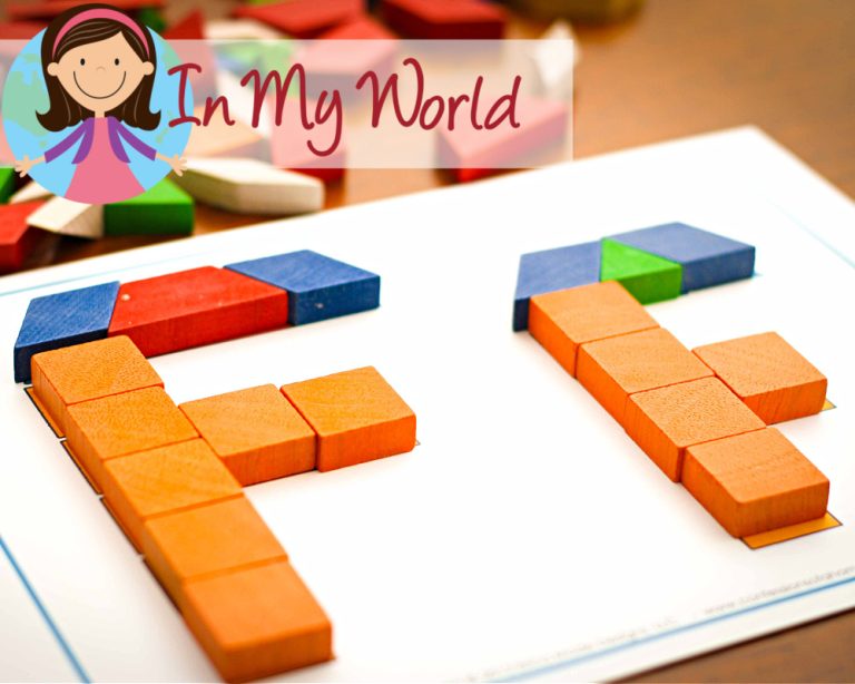 Preschool Letter F - In My World