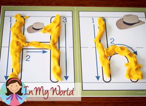 Preschool Letter H - In My World