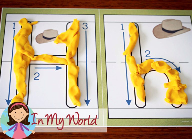 Preschool Letter H - In My World