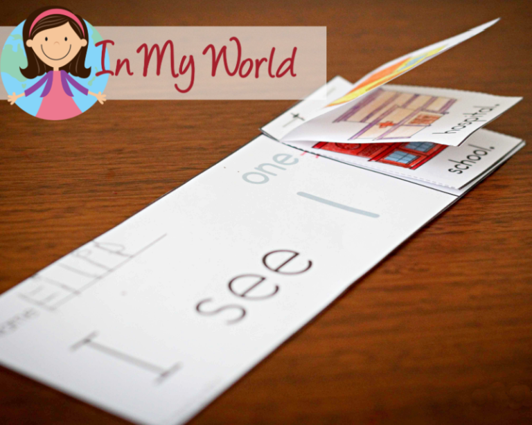 Preschool Letter I - In My World