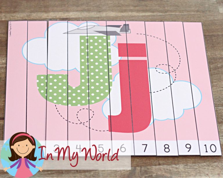 Preschool Letter J - In My World