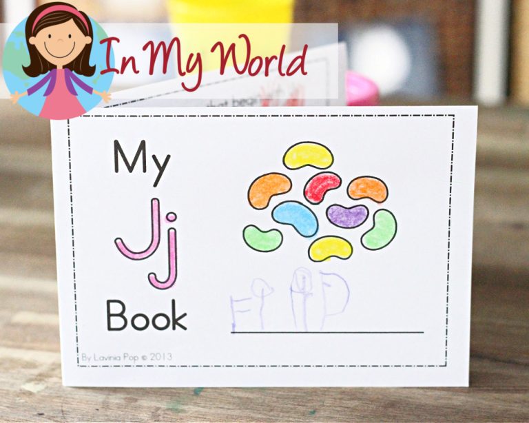 Preschool Letter J - In My World