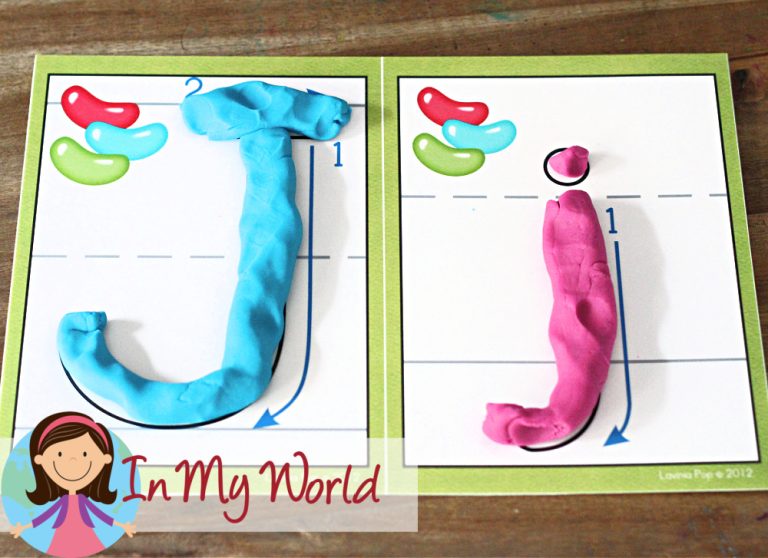 Preschool Letter J - In My World