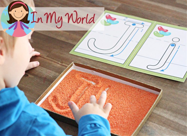 Preschool Letter J - In My World